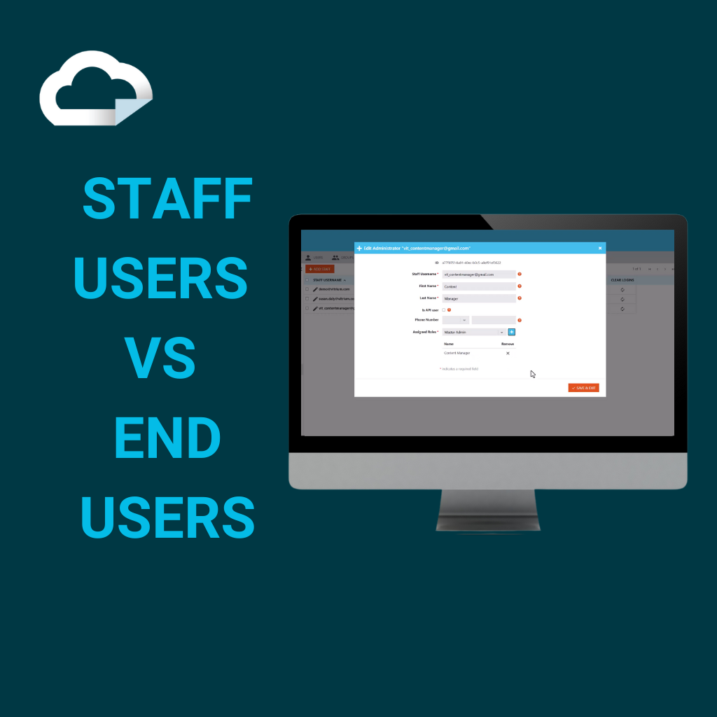 Understanding Staff Users vs. End Users in Vitrium Security DRM